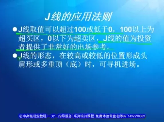KDJ完全应用3 期货投资技术系列学习视频