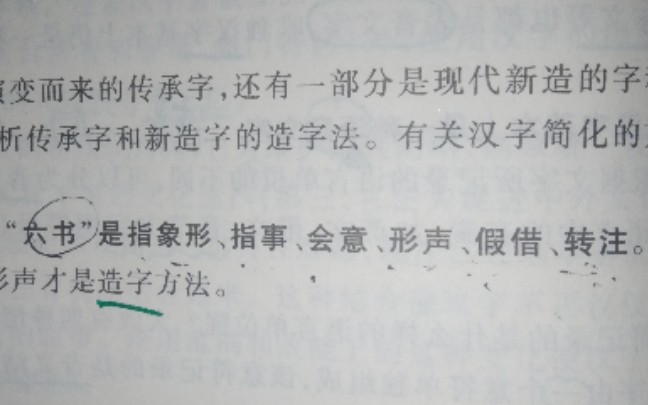 补充:汉字的造字方法/单部件字和多部件字