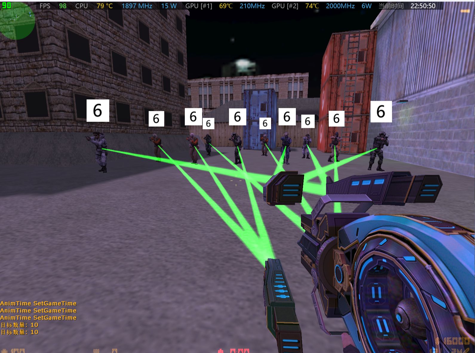 【AMXX】CS1.6 逆界星轮 Revivegun - 根据目标数量的伤害分摊动态...