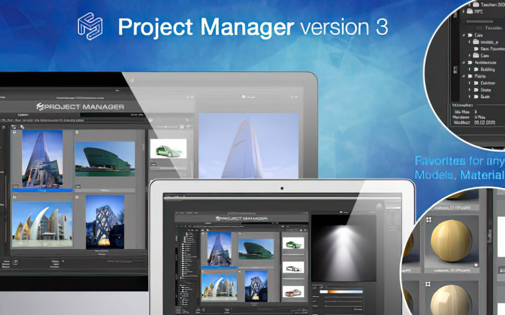 PM模型管理插件 Project Manager 使用方法