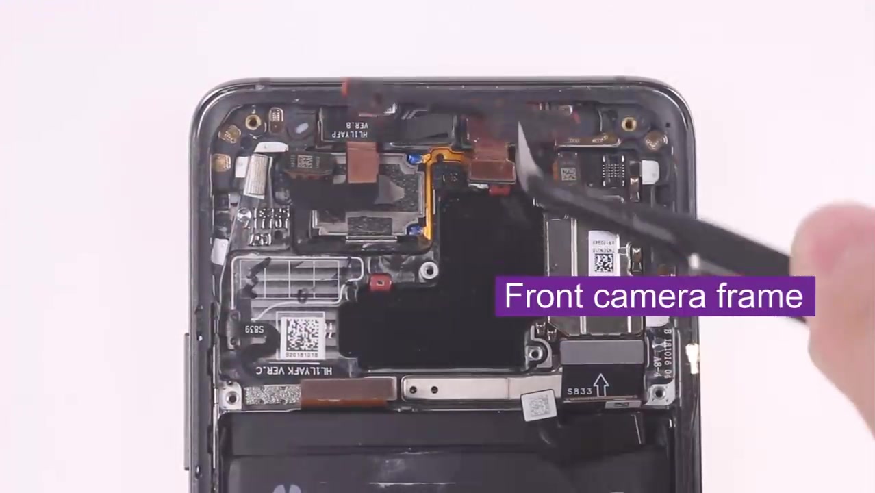 【拆机搬运】华为-HUAWEI Mate 20 Pro前置摄像头更换教程(20181207)