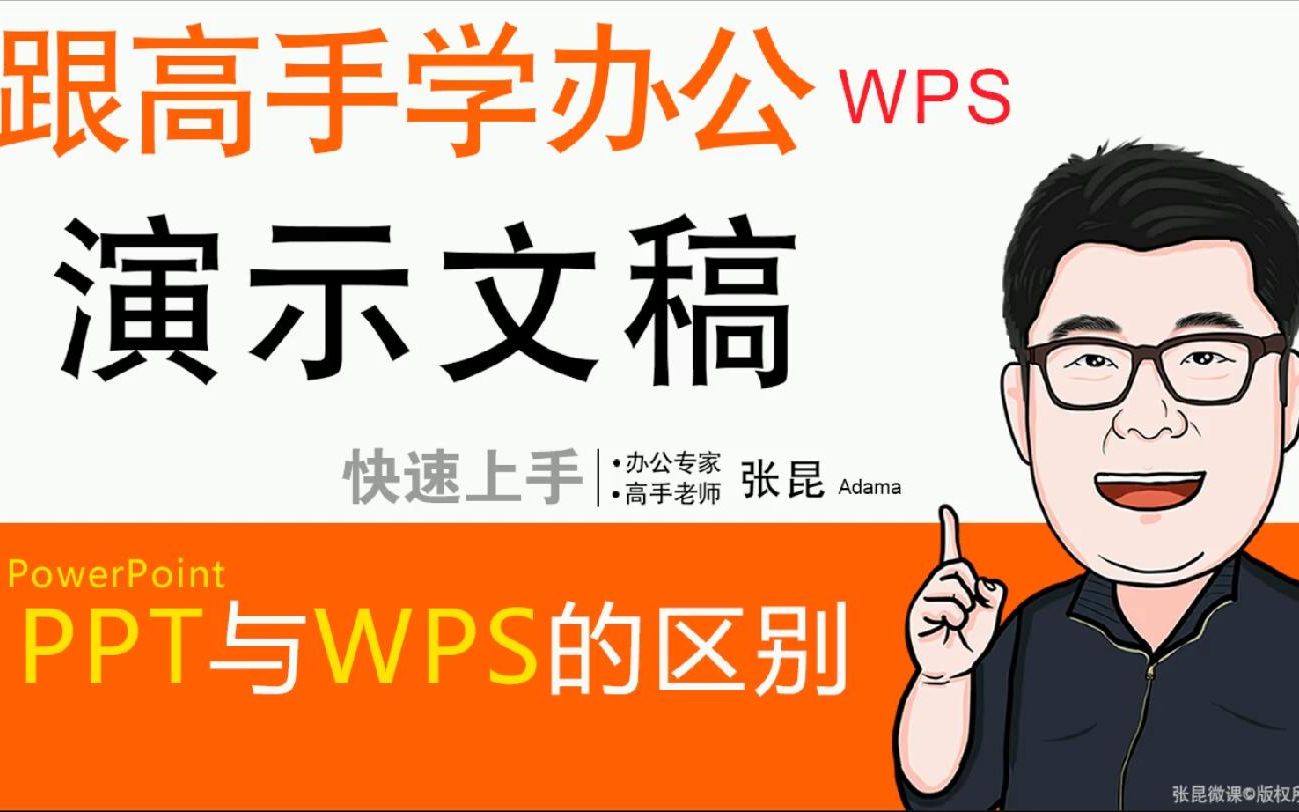 WPS演示文稿设计技巧 0-2 PPT与wps的区别