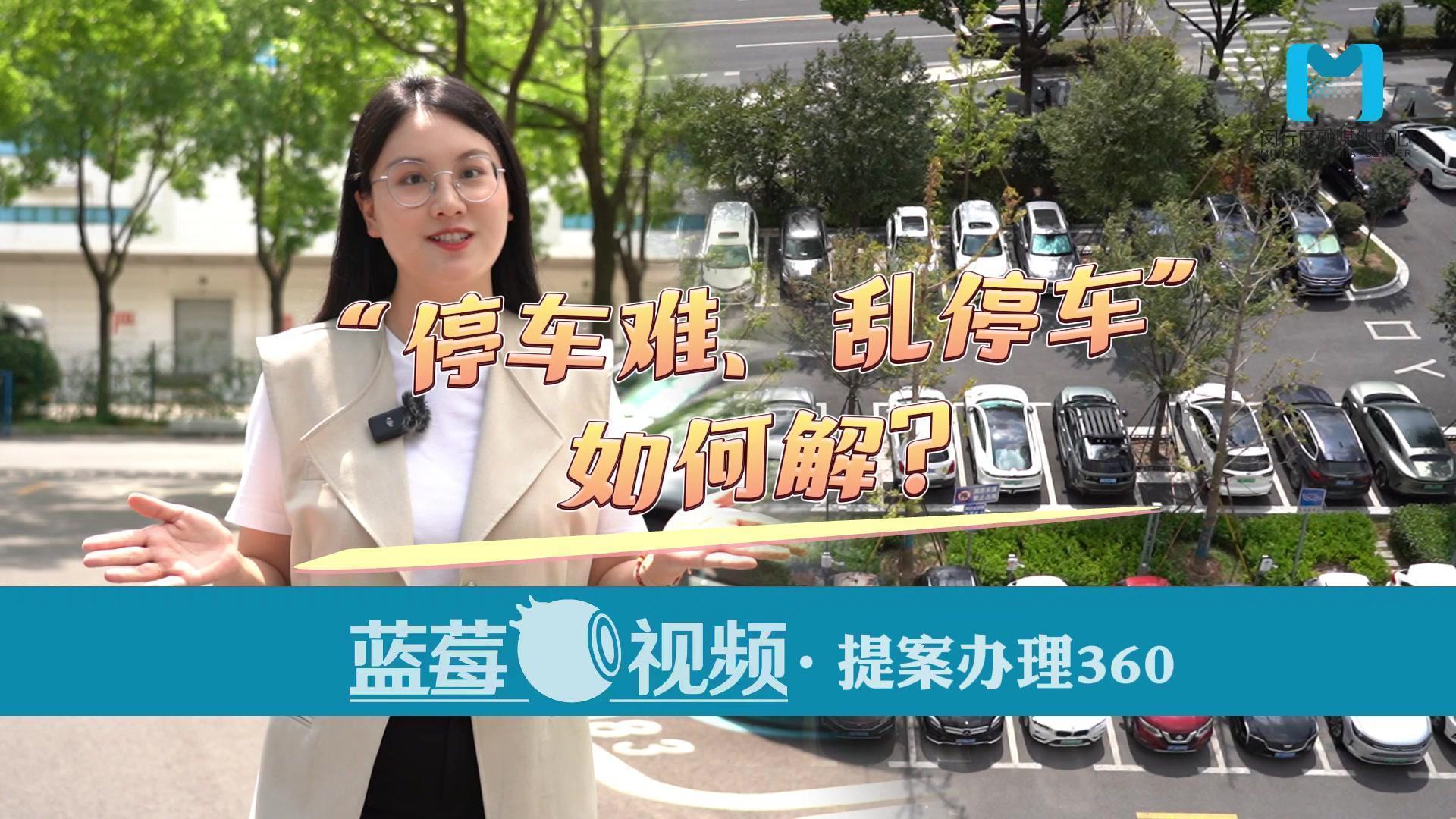 #建议提案办理360"停车难、乱停车"如何解?闵行试点优化划线方式,...