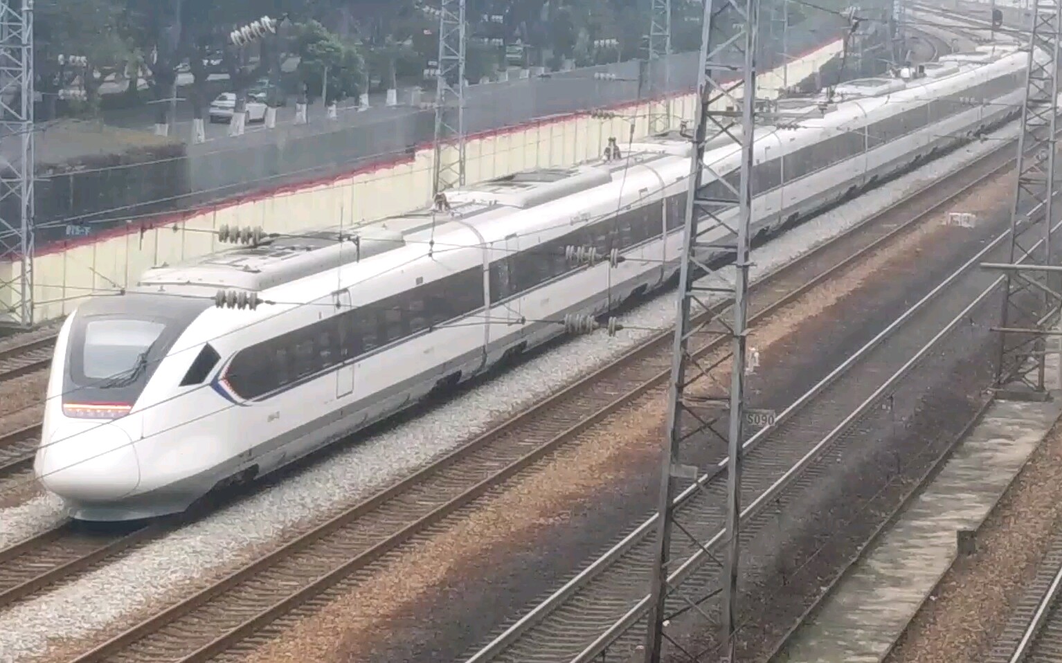 【广深铁路摄影】C7026次列车(深圳站～广州站)复兴号内饰版CRH6A...