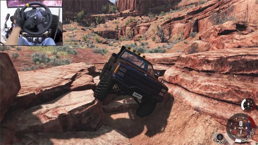 赛车模拟游戏驾驶越野皮卡车