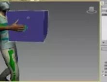 3dmax实战:用BIPED制作搬箱子动画
