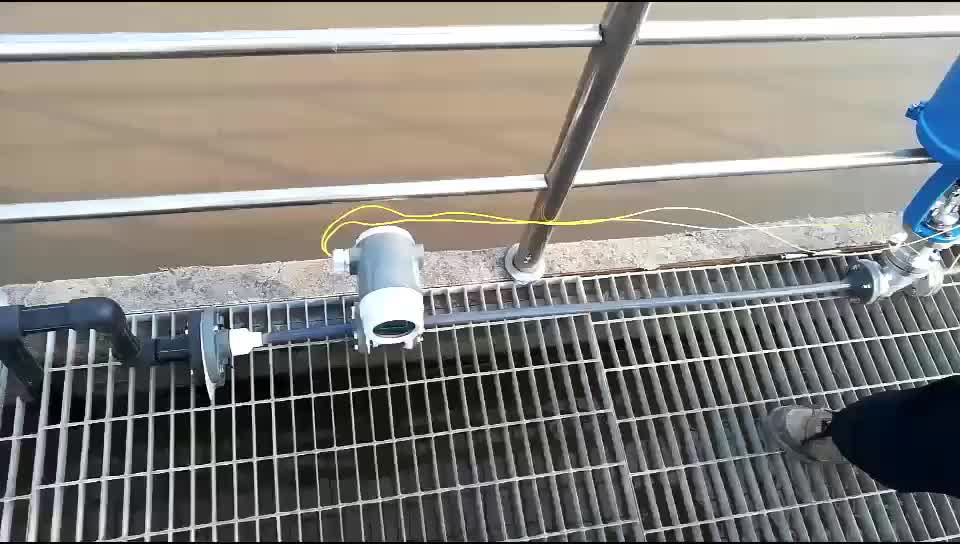 厦门精川陶瓷电磁流量计应用于污水处理厂加药环节,工业污水,强酸,...