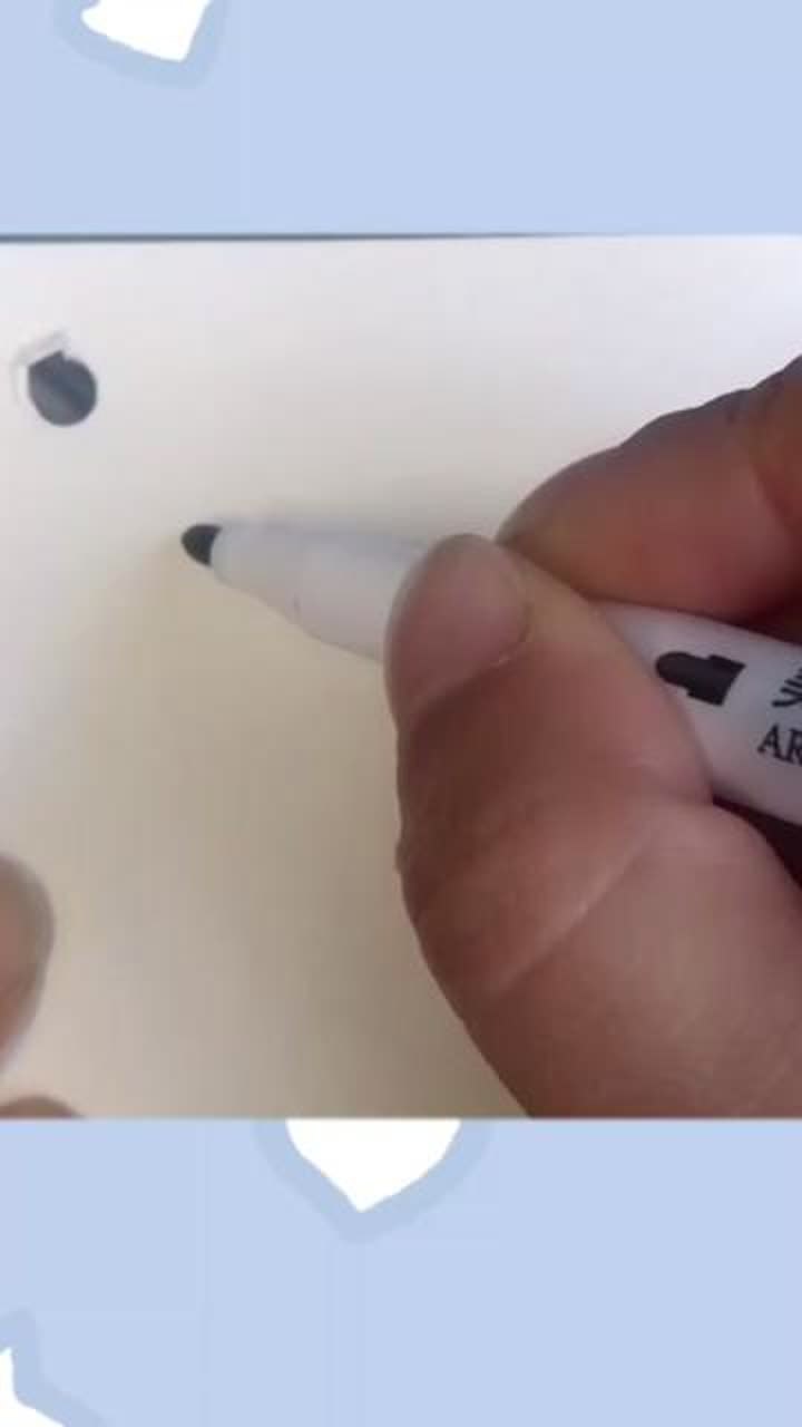 #简笔画#画画 简单可爱的小兔子,你们学会了吗?