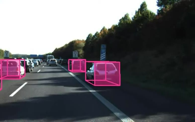 GrooMeD-NMS 单目三维目标检测 Demo | CVPR 2021