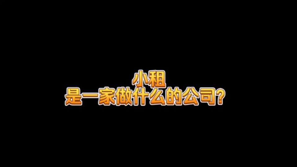 小租是一家做什么的公司