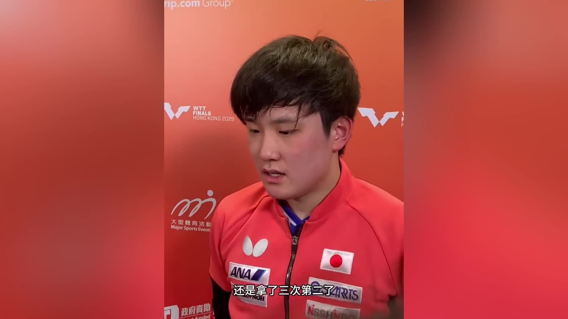 再次致敬樊振东!张本智和:必须把冠军拿下来,第二也不满意