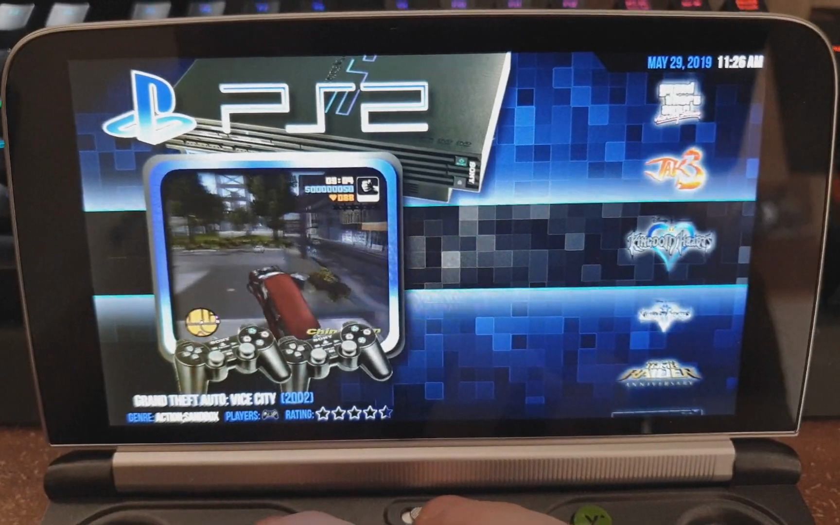 GPD WIN 2 上运行 PS2 & Wii U 模拟器