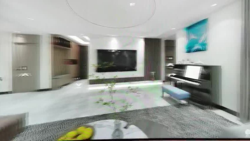 #室内设计 全景现代风格家装