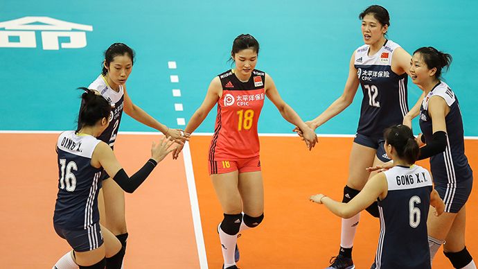 世界女排锦标赛中国3:1战胜荷兰 排名H组第一