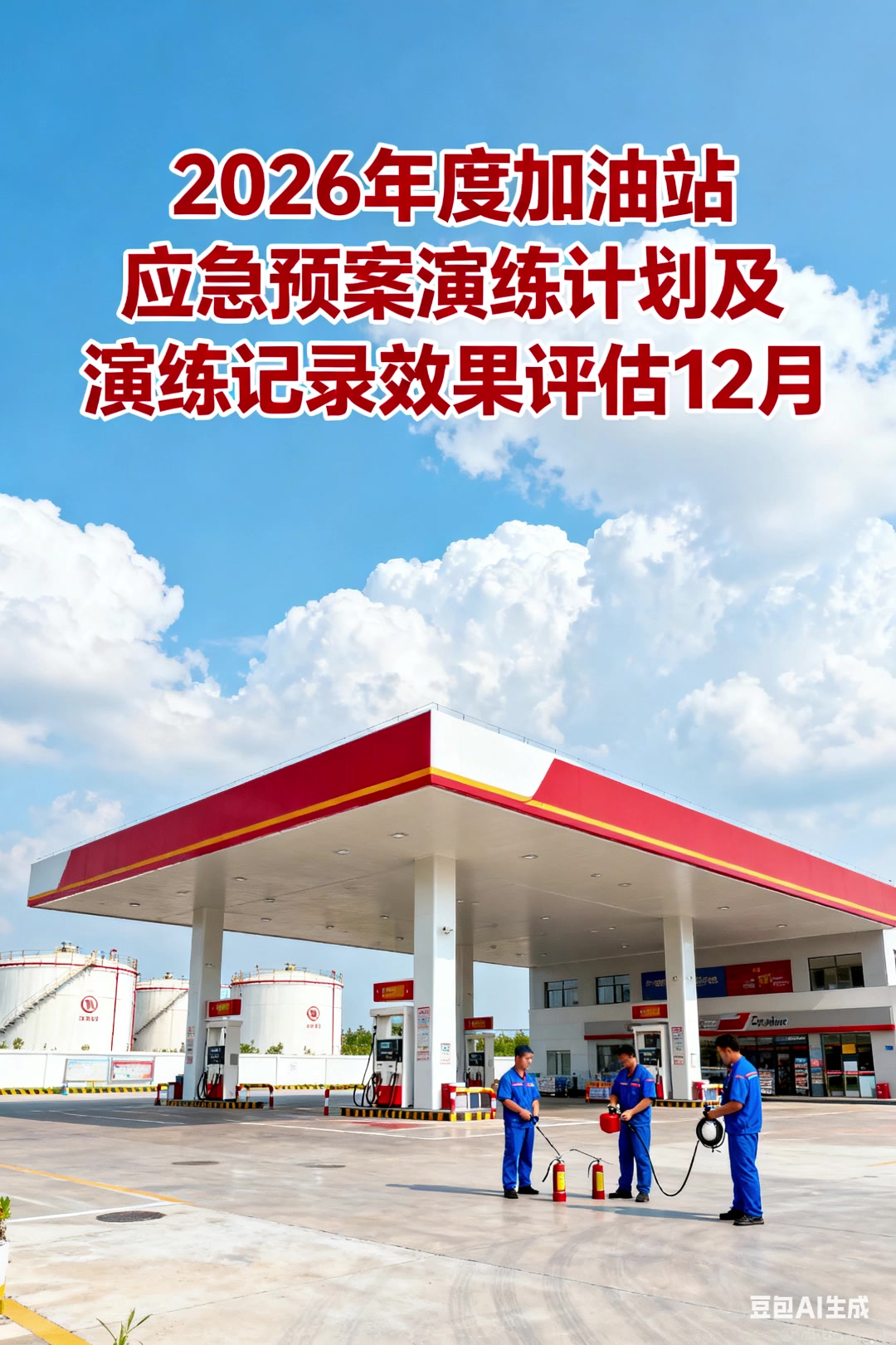 2026年度加油站应急预案演练计划及演练记录效果评估12月 2026年度...