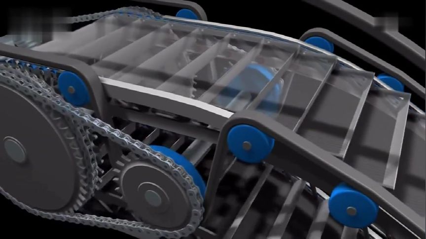 3D动画详解自动扶梯的结构,精美超清