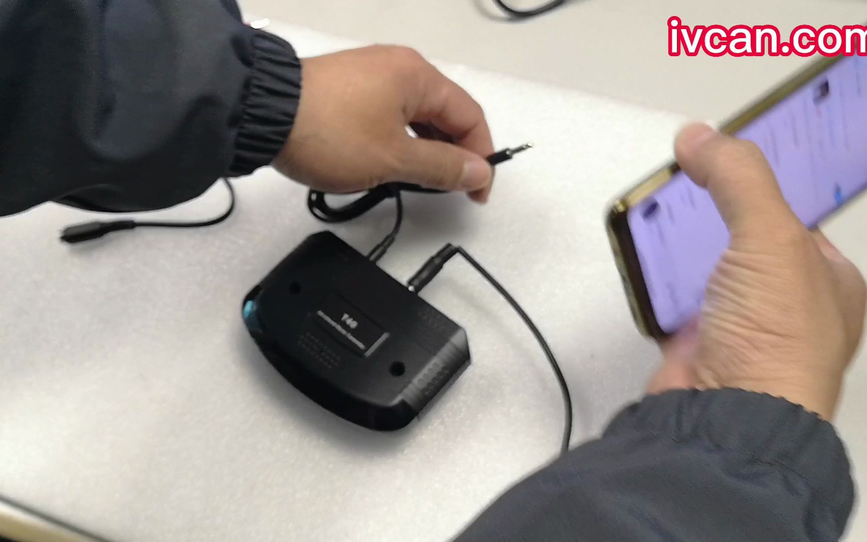 无线红外音频发射器,家用车用红外立体声电脑电视DVD兼容所有车载...