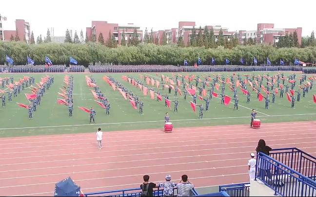旗舞-军训表演科目