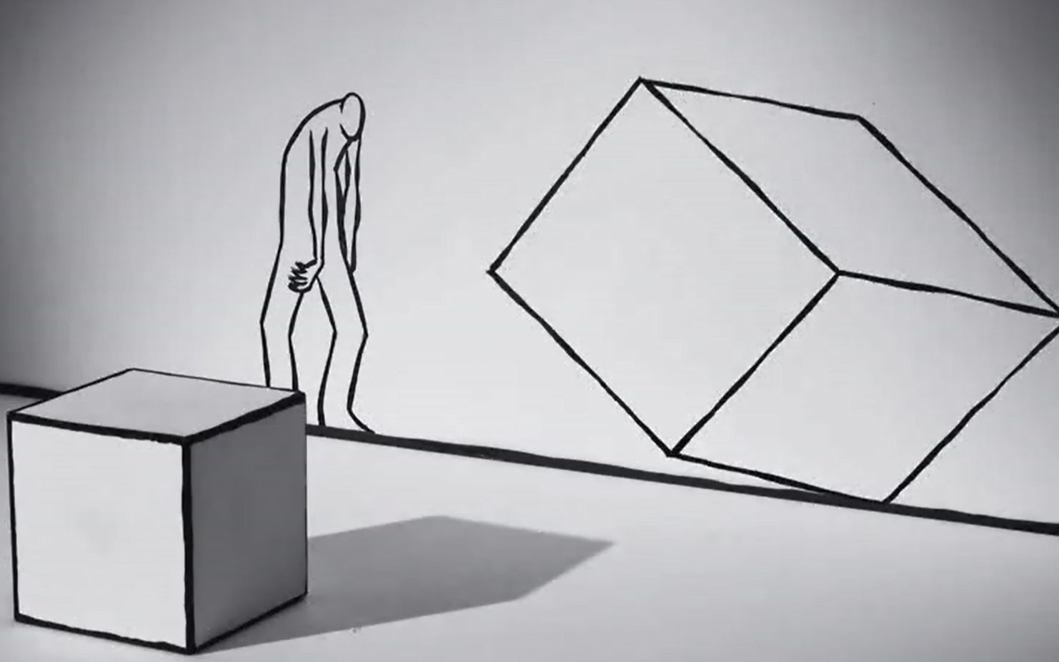 【脑路短片】降维攻击为什么可怕,看完这动画就明白了。