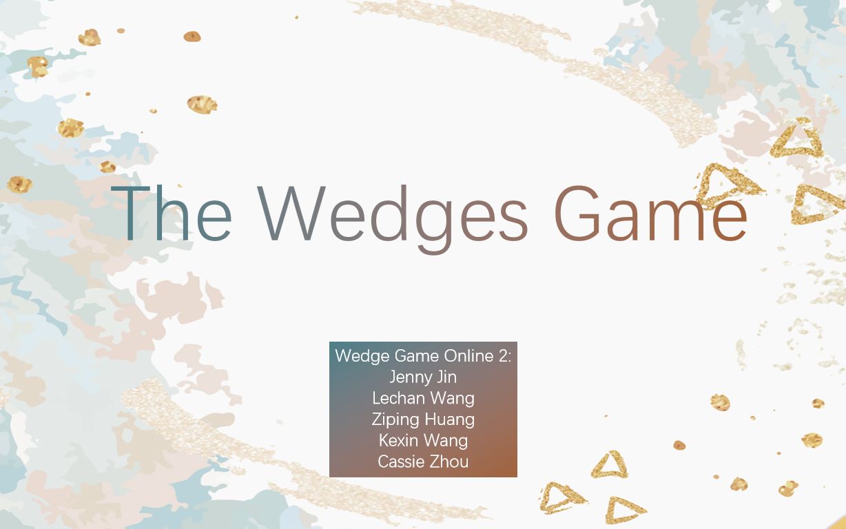 Wedge game 小组作业--如何减少碳排放