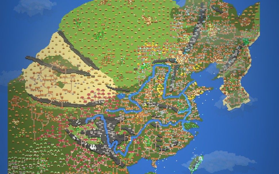 虚构历史《神游戏模拟器》(世界盒子)天下归汉