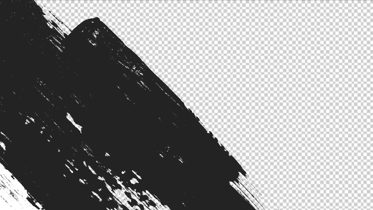 “画笔转场”一种快速且时尚的AE模板