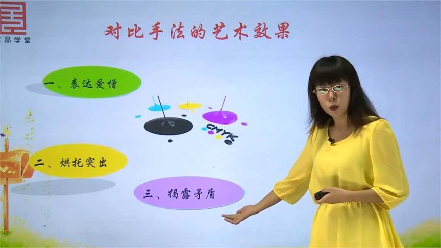 九年级语文:从鲁迅作品学习对比手法,建议收藏