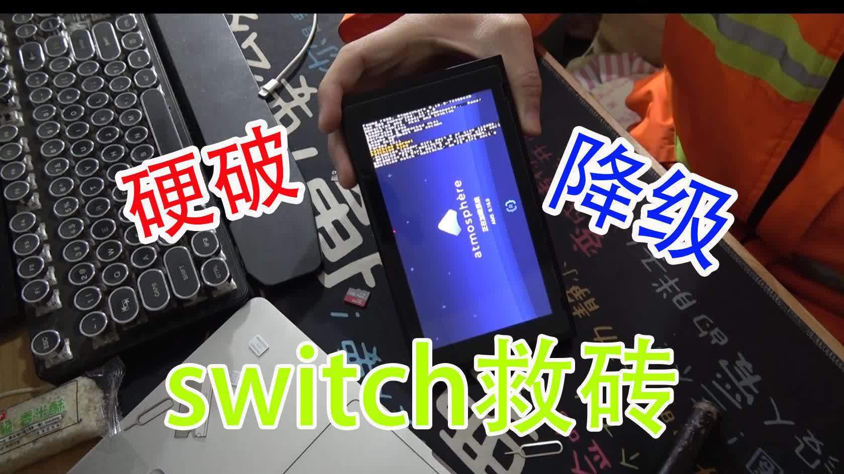 新买的硬破switch手贱升级11.01成搬砖,