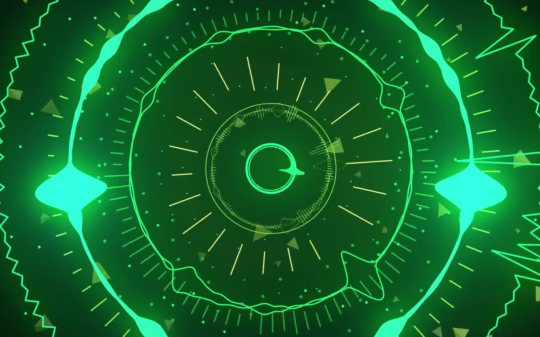 AE模板-音乐节目开场片头音频可视化效果音乐播放器特效的动态...