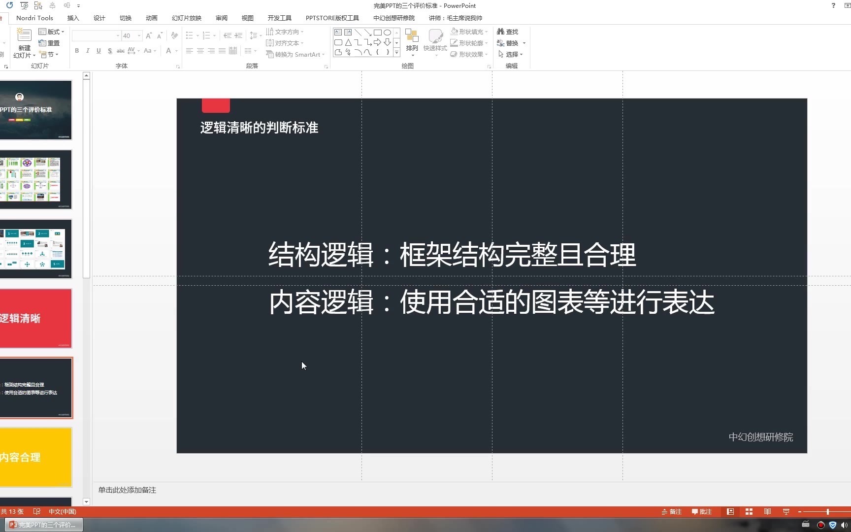 02 完美PPT的三个评价标准