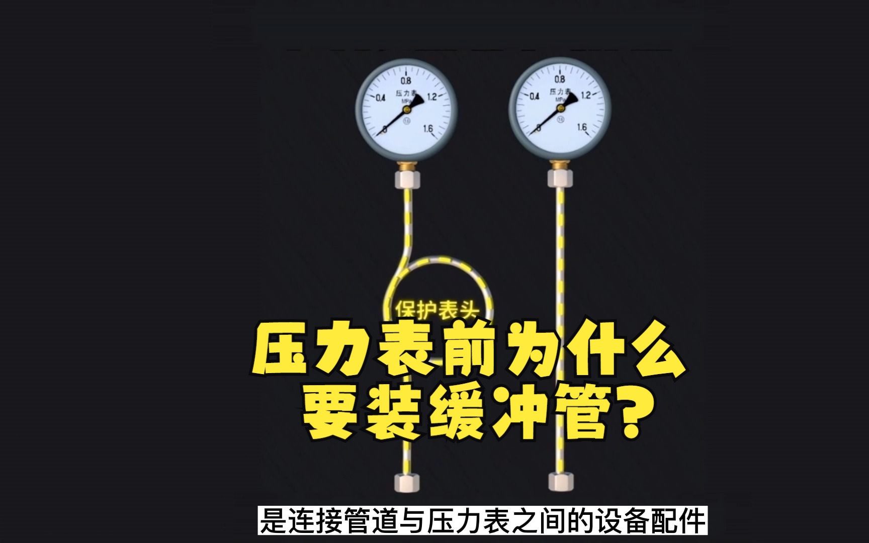 压力表缓冲管