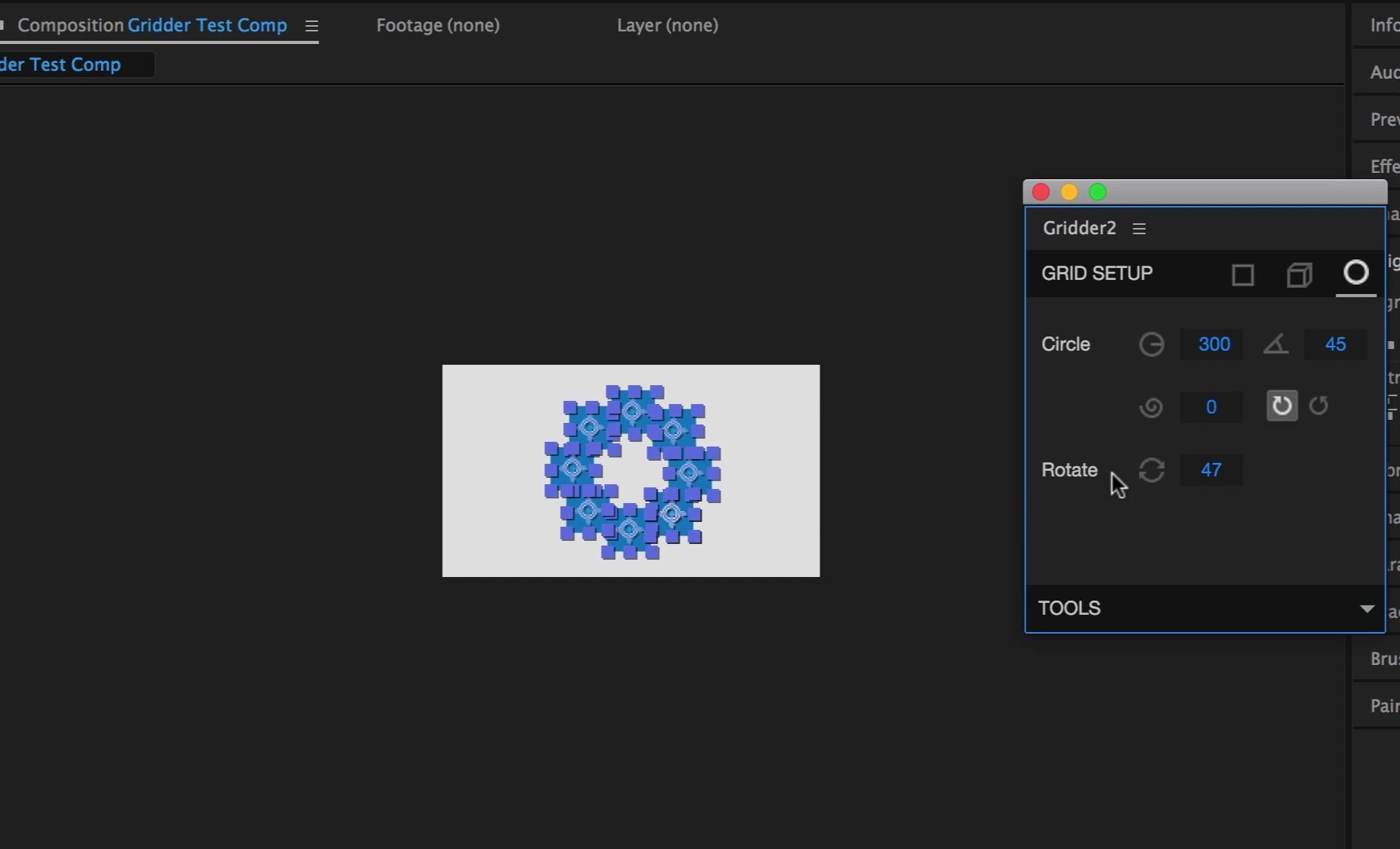 Gridder 2 for Mac(网格阵列创建工具AE插件)