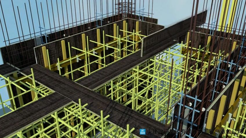#建筑 #工程 #bim 标准层施工质量交底BIM工艺动画