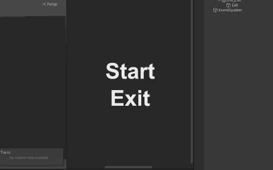 【Unity】开始界面、移动、简易动画控制、地面边界判定