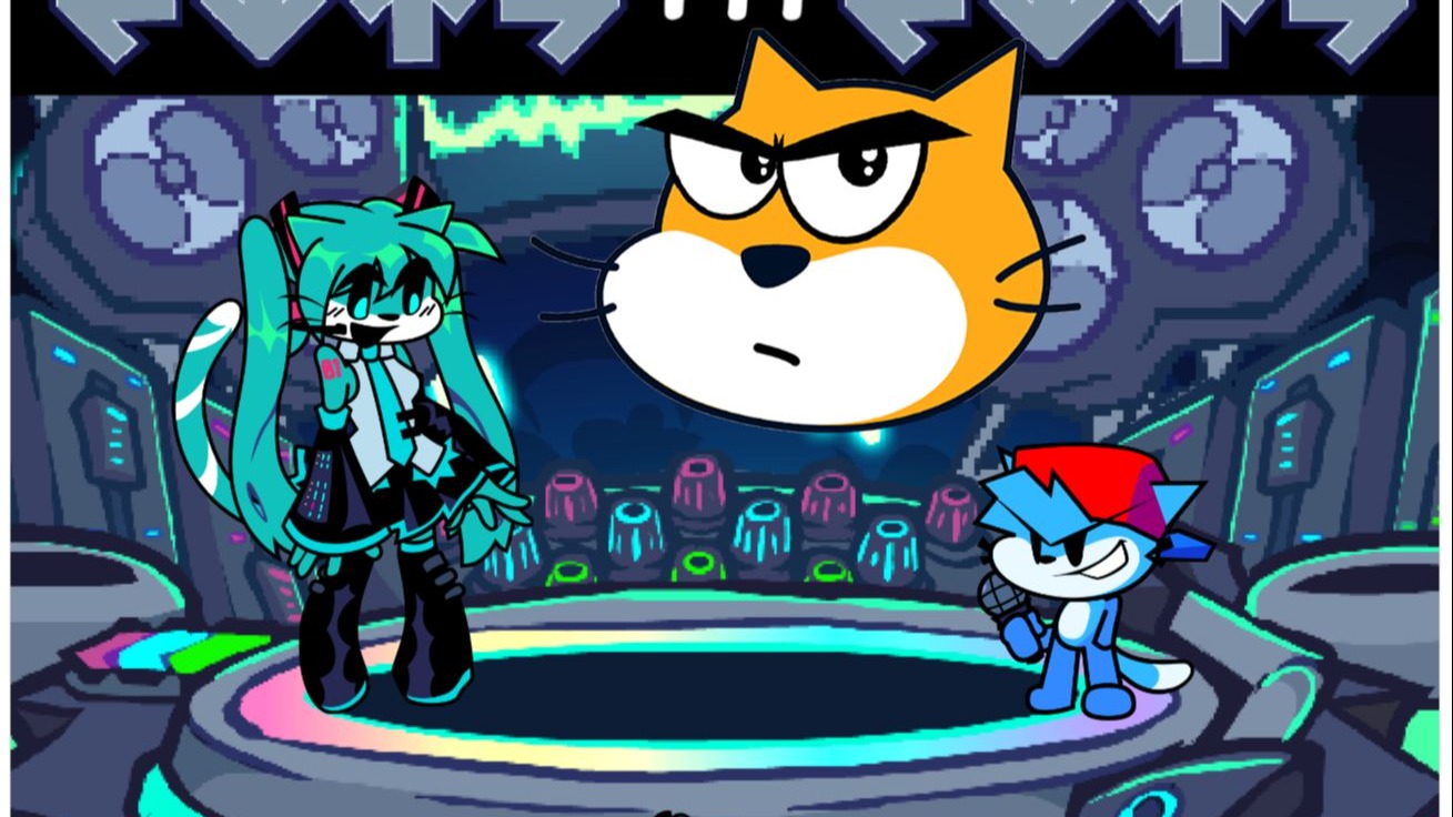 【scratch】初音+周五夜放克