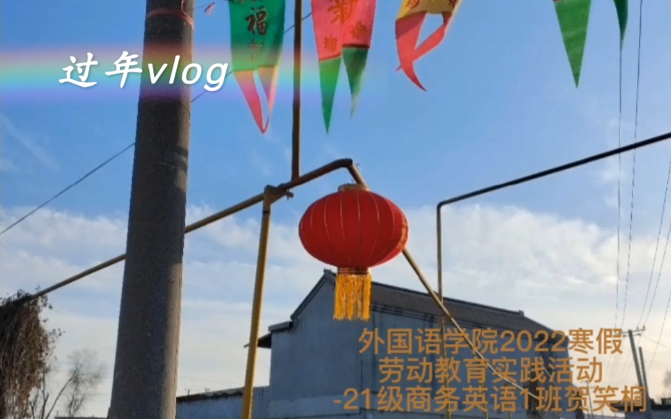 外国语学院2022寒假劳动教育实践活动-21级商务英语1班-贺笑桐