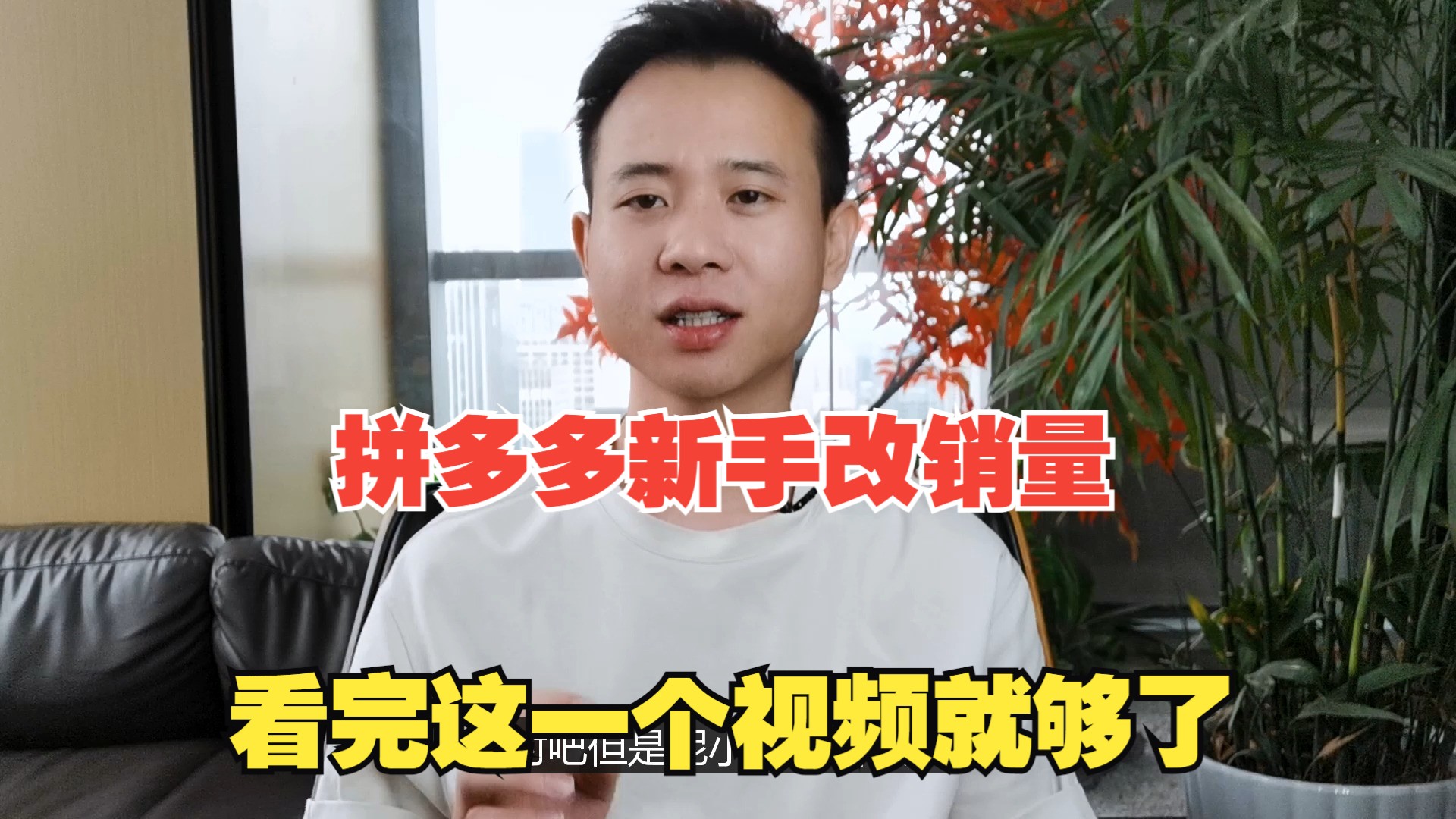 拼多多新手改销量,看完这一个视频就够了