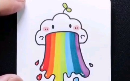 超可爱且简单的简笔画 相信手残的你也能做到(o゜▽゜)o☆