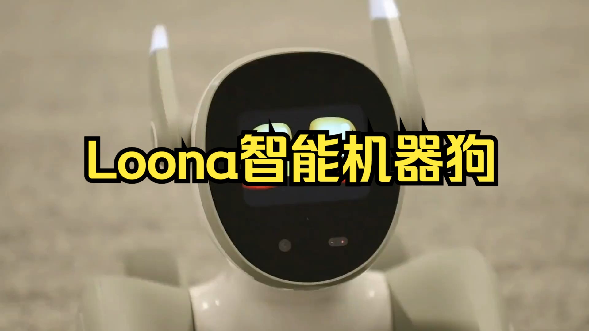 Loona智能机器狗,跟你一起互动的智能陪伴机器人,还可编程让它听你的!