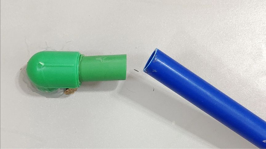 PVC水管和PPR水管材质不同,怎么接才不会漏水?原来方法这么简单