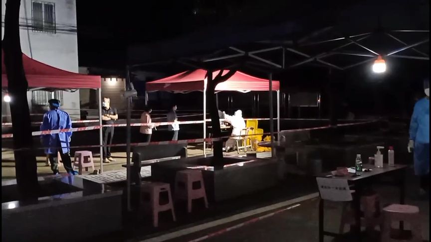 顺利完成第二次全民检测,感谢群众的配合和支持!提前完成任务!
