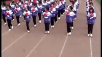山东建设学院2011秋季运动会开幕式花束队彩旗队