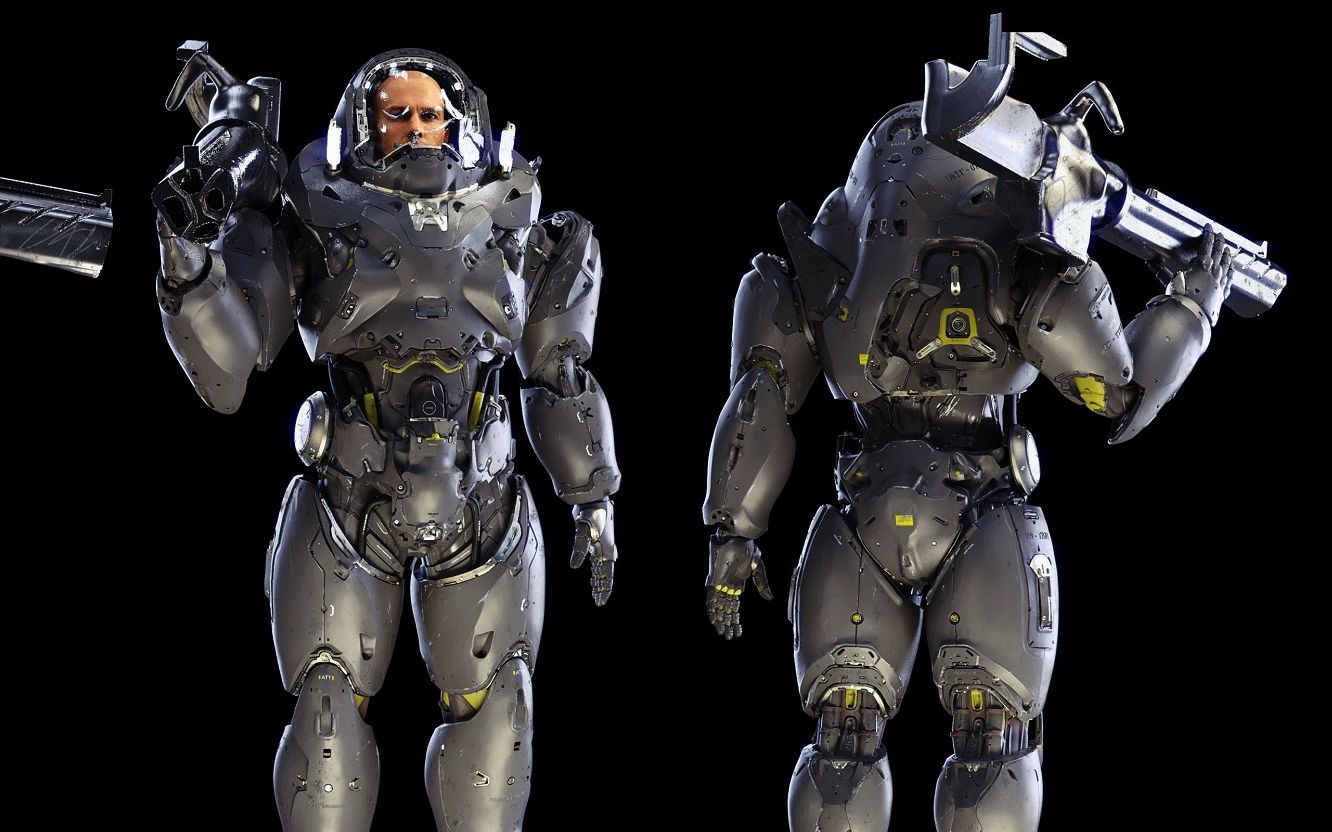 Mike Andrew Nash|Gunner Mech Concept Design Tutorial