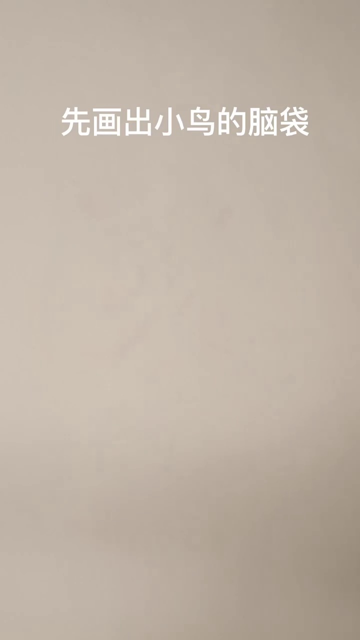 简笔画小鸟绘画画画简笔画