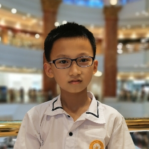 少先队员王凯文 