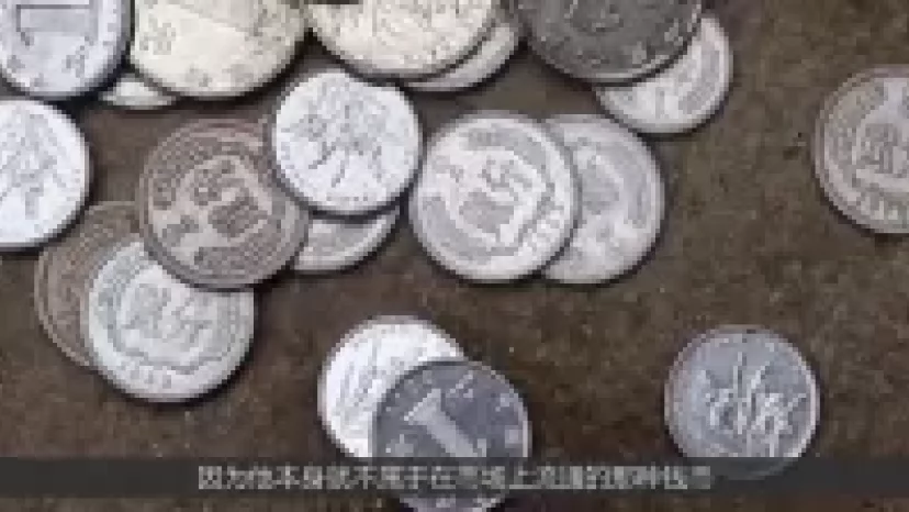 这种五分钱硬币,市场价值很高,一枚最少能卖到两万元