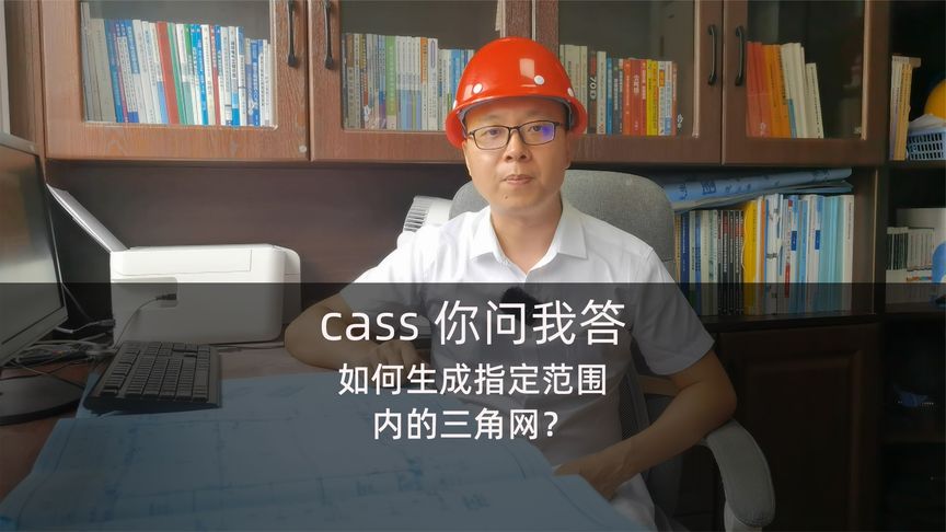 cass如何生成指定范围线的三角网?