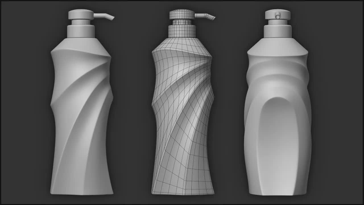 【小关的C4D教程频道】-工业设计产品建模和渲染教程#36-中文字幕