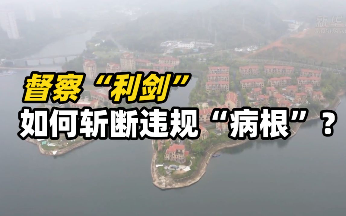 督察“利剑”如何斩断违规“病根”:黄山太平湖流域违规开发项目...