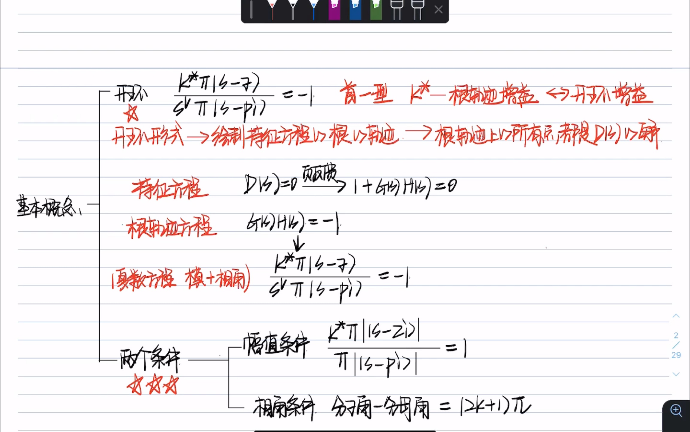 自动控制原理-第三讲-根轨迹-(1.1 根轨迹的一般概念与绘制)
